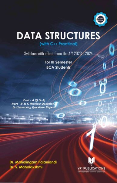 Data Structures for BCA (A.Y. 2023 – 2024)